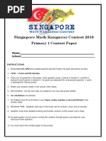 ASMO 2019 Maths Grade 2 | PDF | Teaching Mathematics | Science