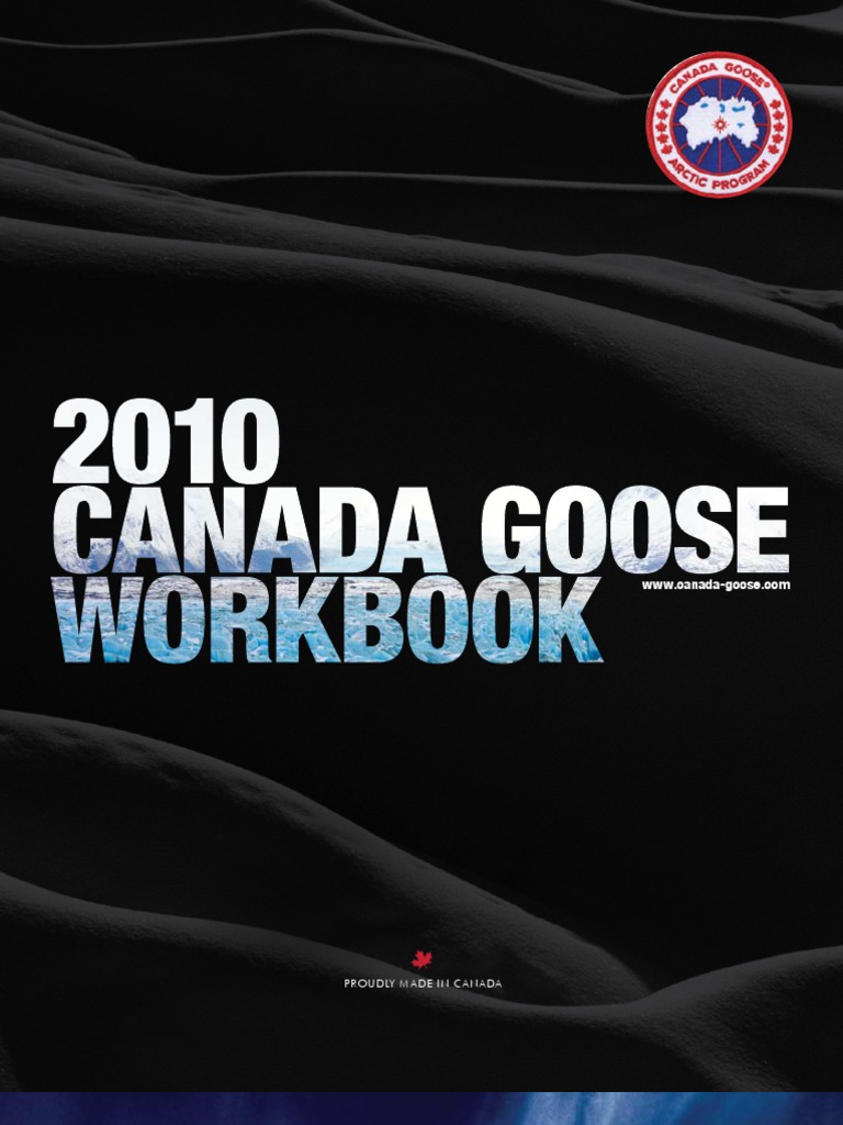 Canada Goose Winter 2010 | PDF | Clothing | Nature