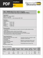 EN8 Steel Properties and Specifications | PDF