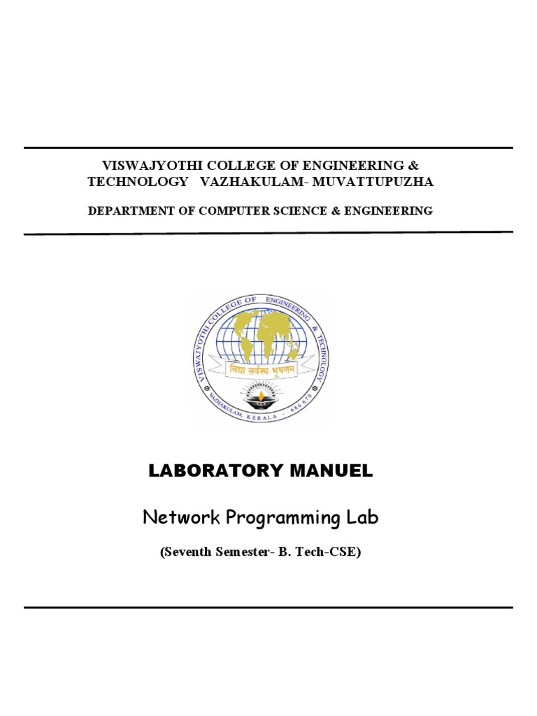 Network Programming Lab | PDF | Network Socket | Client–Server Model