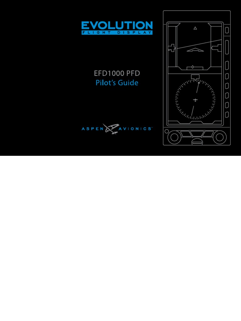 EFD1000 PFD Pilots Guide | PDF | Aerospace | Aviation