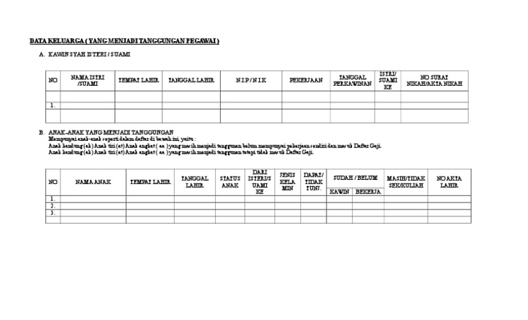 Data KP4 Lampiran | PDF