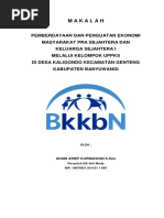 Panduan Aplikasi New SIGA BKKBN | PDF