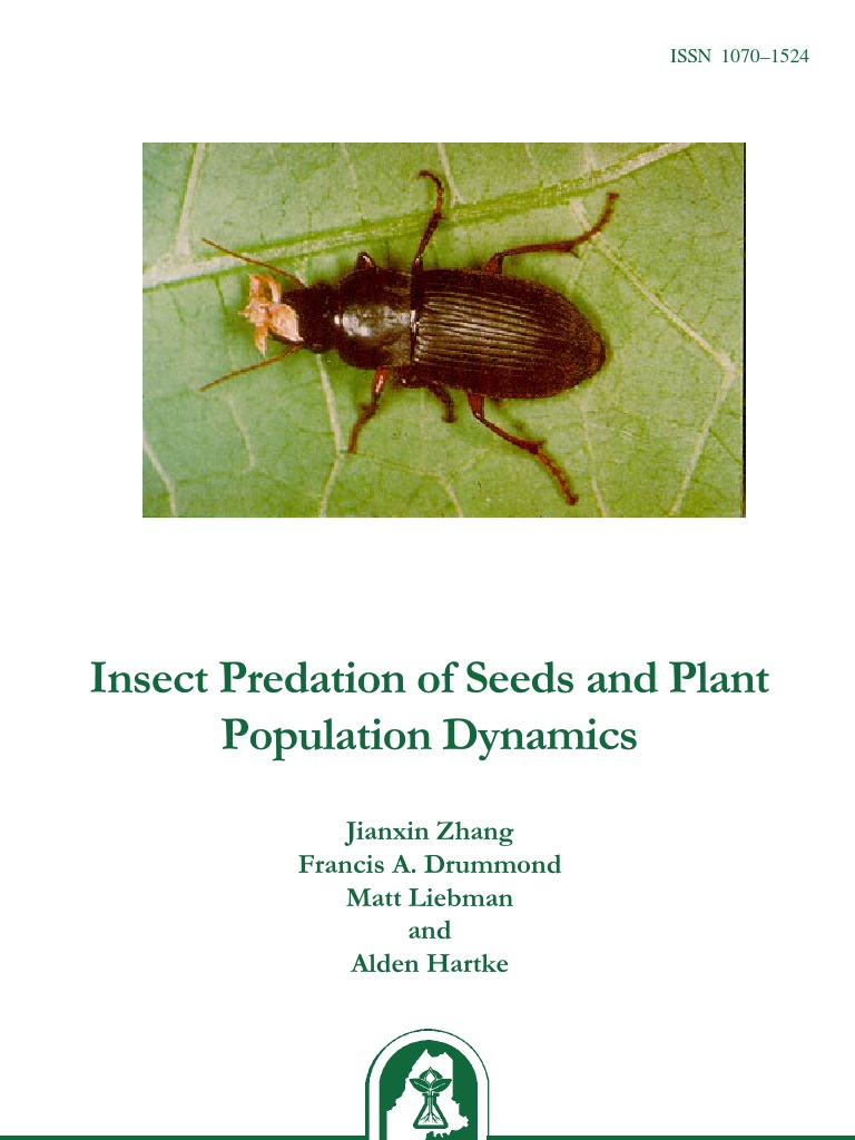 Insect Predation of Seeds and Plant Populations Dynamics | Seed | Predation