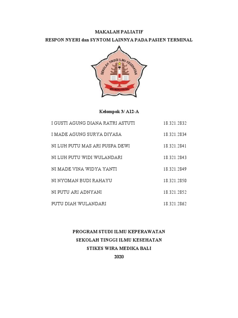 Respon Nyeri | PDF