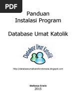 Panduan Input Data Umat | PDF | Politik | Ilmu Sosial