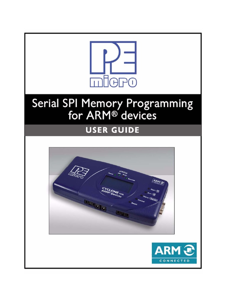 PE Serial SPI Memory Programming For ARM Devices | PDF