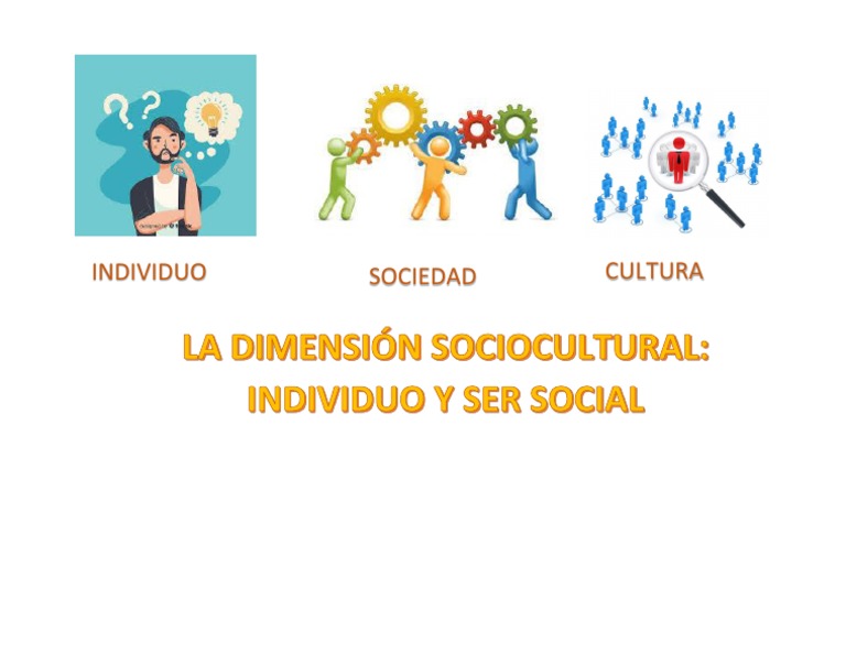 Dimension Sociocultural | PDF