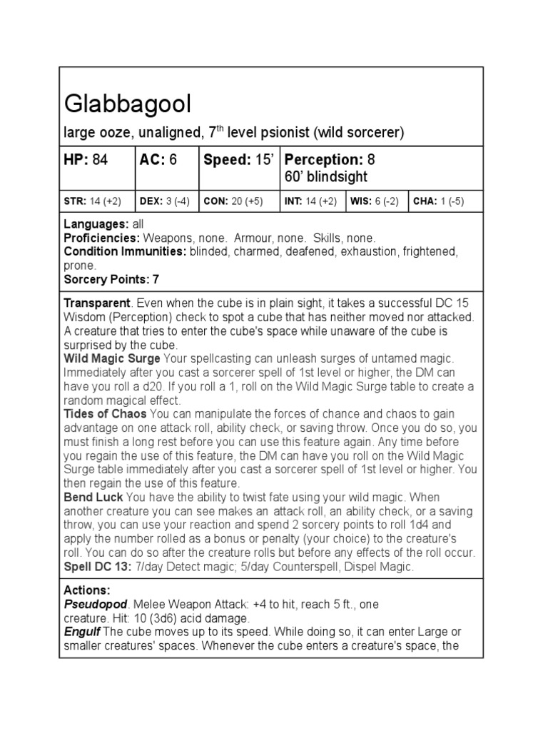 Glabbagool 7 | PDF