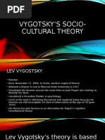 Vygotsky's Sociocultural Learning Theory | PDF | Cognitive Development ...