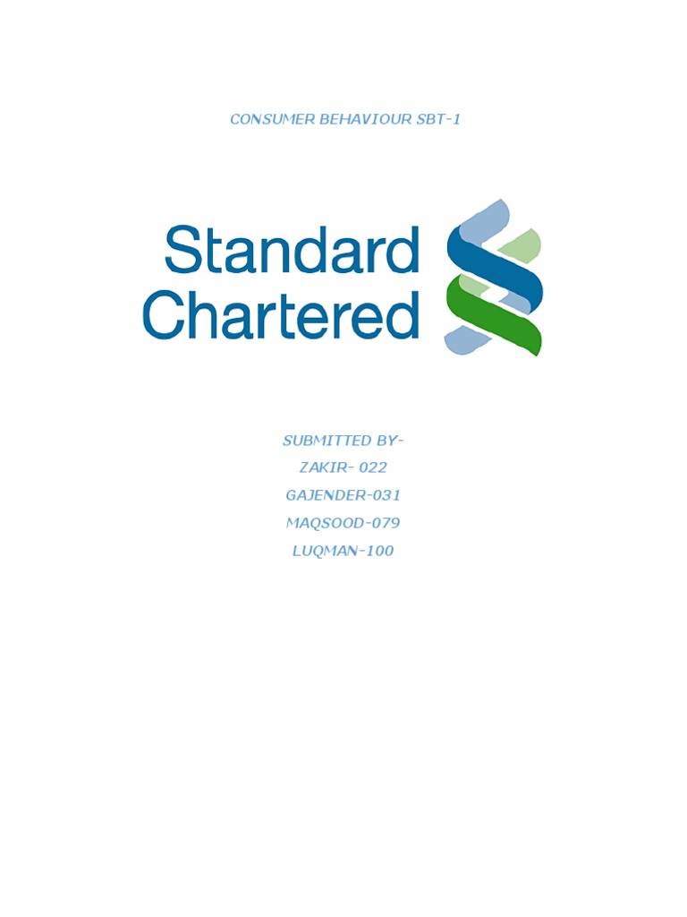 Standard Chartered Bank-Sbt | PDF