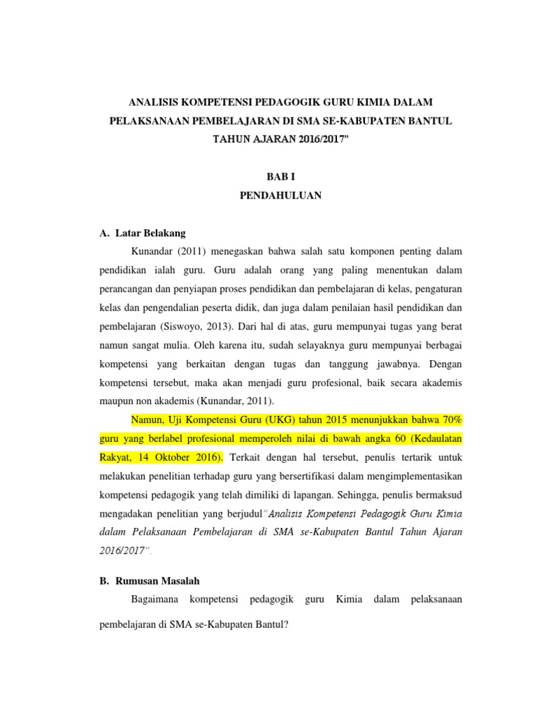 Contoh Laporan Deskriptif | PDF
