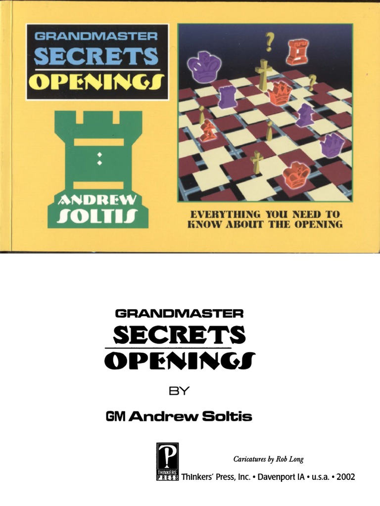 Grandmaster Secrets Openings | PDF | Chess Openings | Games Of Mental Skill