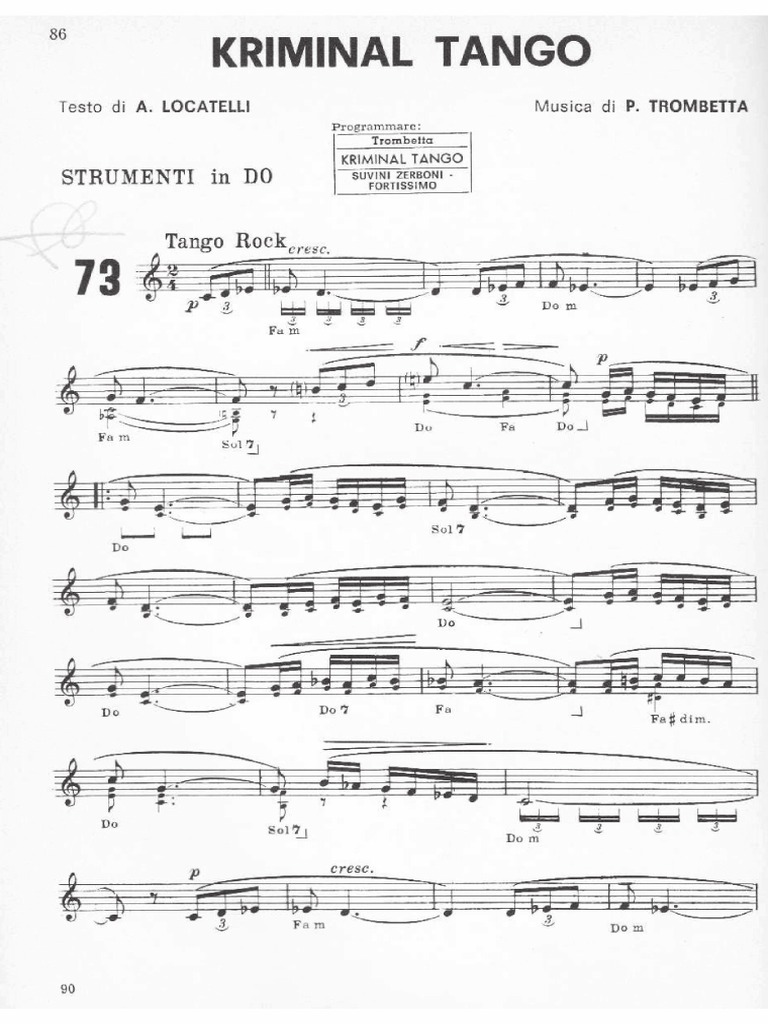 Kriminal Tango | PDF