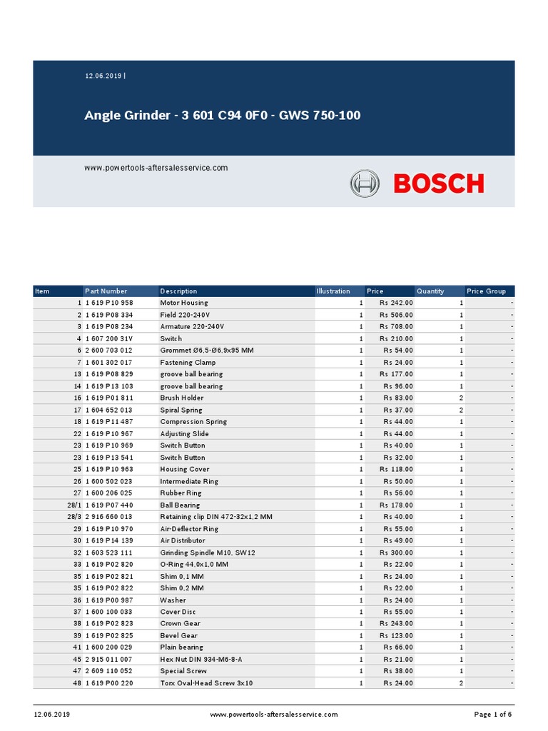 750 100 Ag 4 Grinding Machine PDF