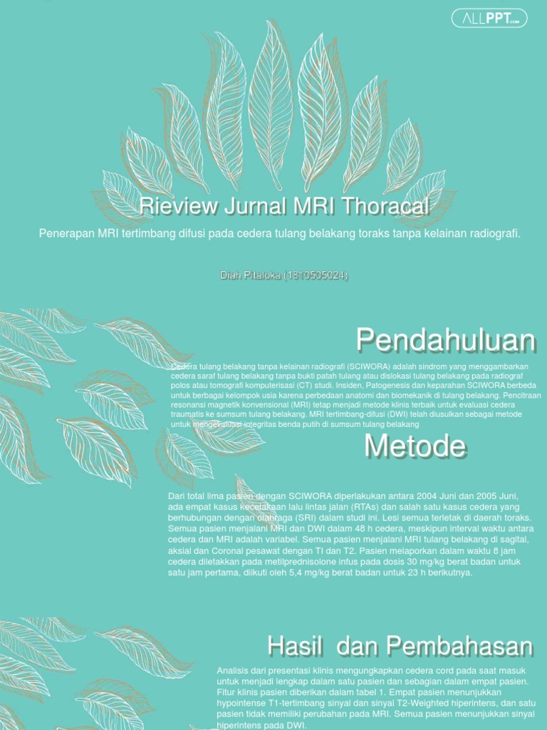 Review Mri Thorakal | PDF