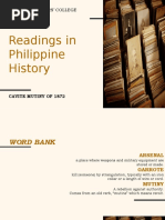 The Timeline of The Cavite Mutiny | PDF | Spanish Colonization Of The ...