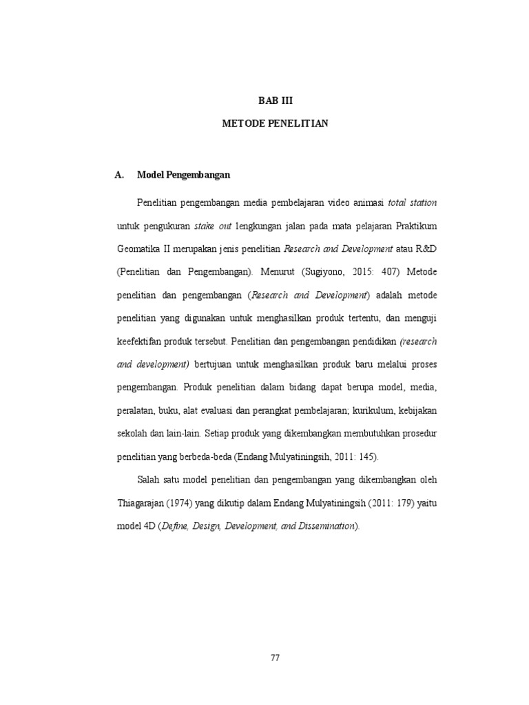 Pengembangan Media Pembelajaran Video Animasi Total Station untuk ...