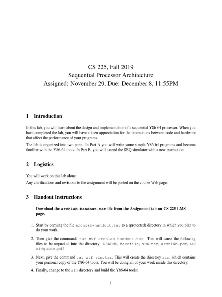 Archlab | PDF | Teaching Methods & Materials | Computers