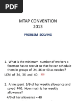 Answers To Items 21 To 40 of The Word Problems For The Part II of The ...