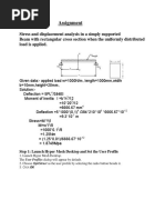 Strand7 Demonstration | PDF | Dialog Box | Beam (Structure)