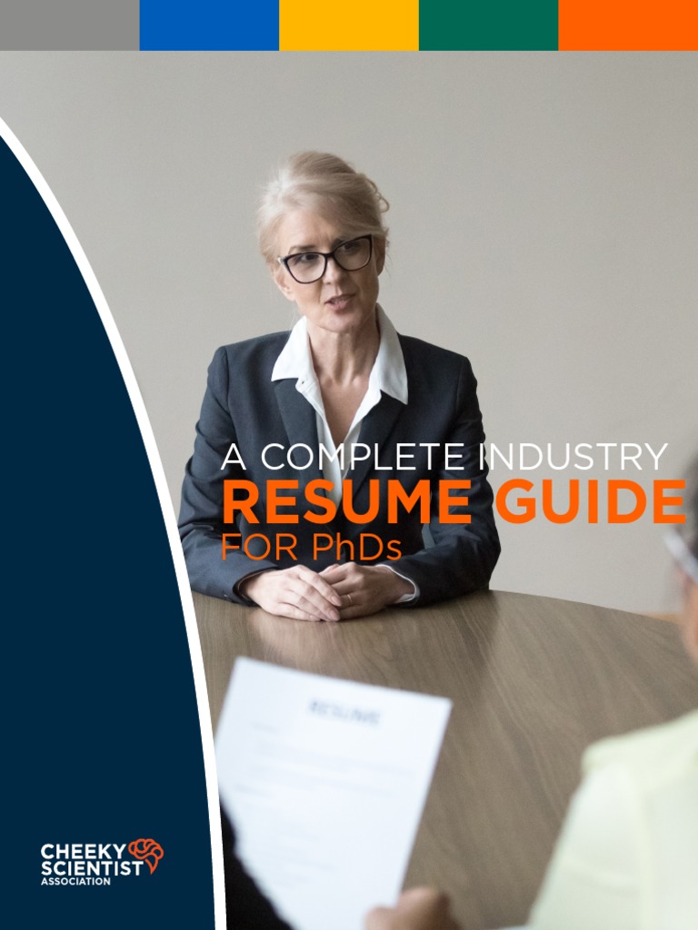 2020 Resume Guide For PhDs | PDF