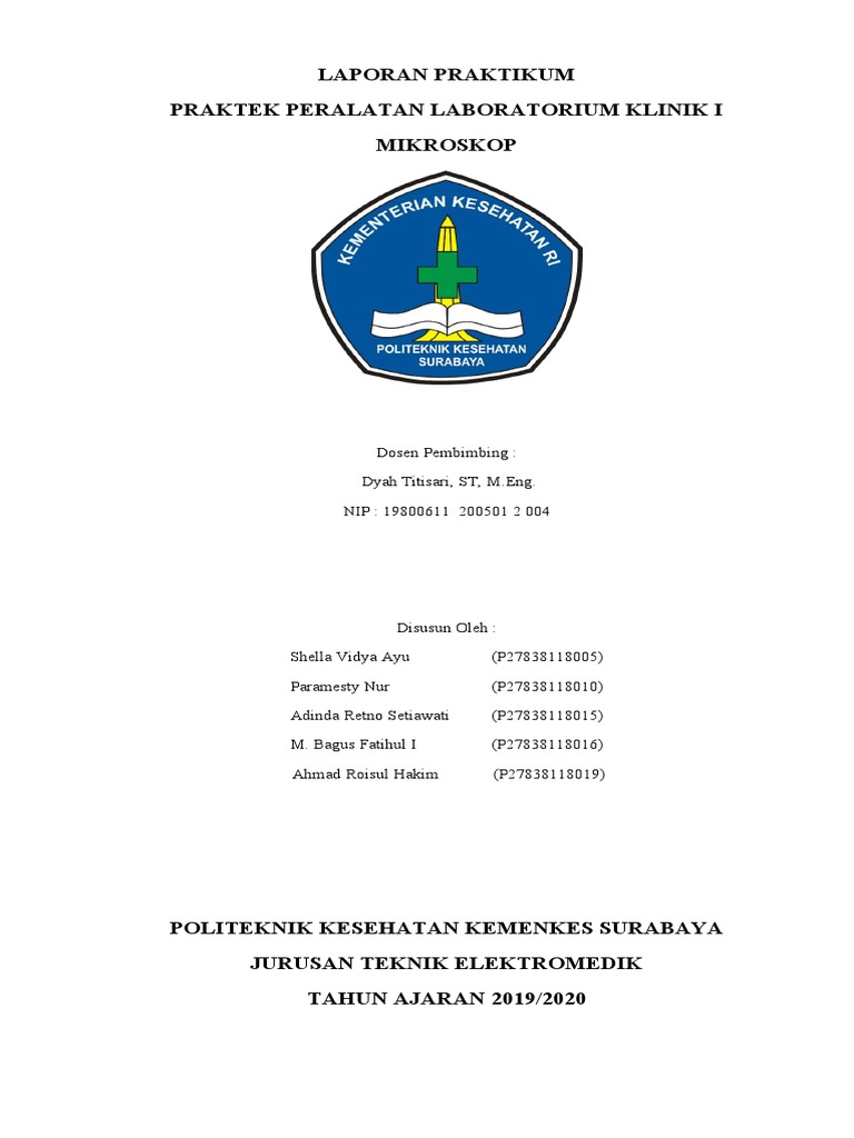 Lporan Mikroskop | PDF | Sains & Matematika