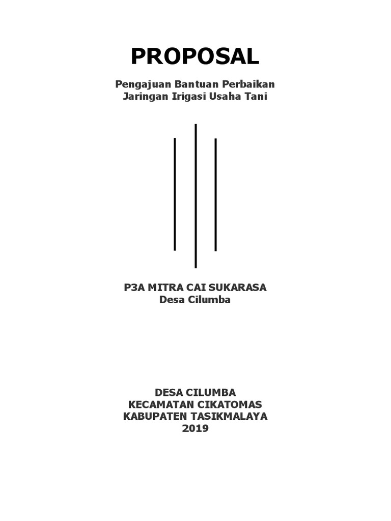 PROPOSAL P3A Mitra Cai Sukarasa | PDF
