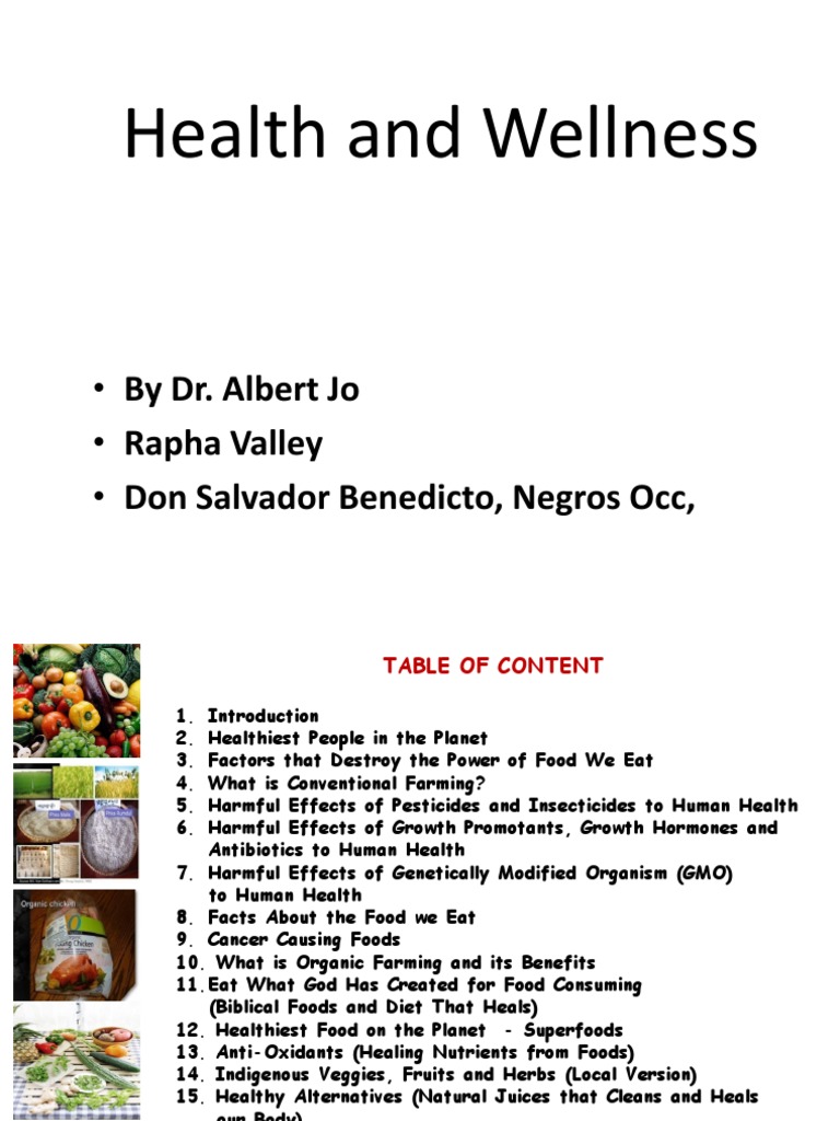 Health and Wellness | PDF