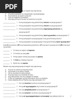 Pandiwa Worksheets | PDF