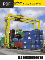 Rubber Tyre Gantry Crane Specifications | PDF | Crane (Machine) | Transport