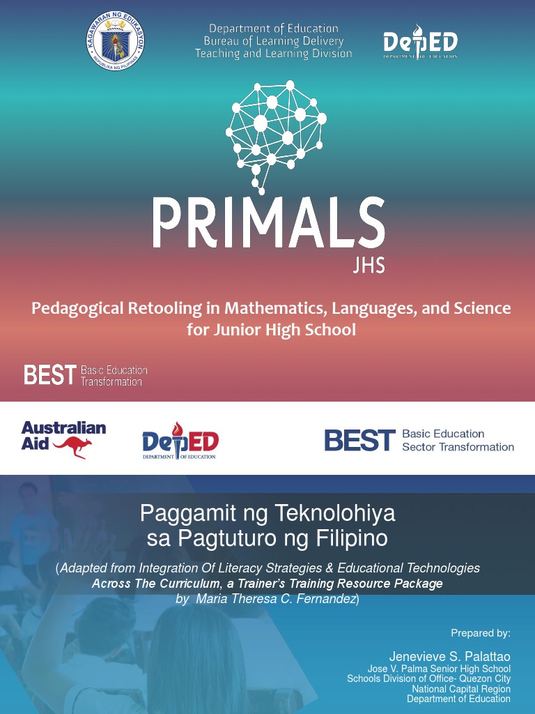 Paggamit NG Teknolohiya Sa Pagtuturo NG Filipino | PDF Paggamit NG Teknolohiya Sa Pagtuturo NG Filipino | PDF