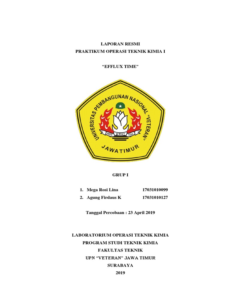 Analisis Efflux Time dalam Praktikum Kimia | PDF