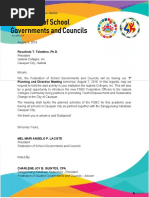 Letter of Chair Request | PDF