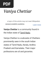 Vanniyar Caste: History and Significance | PDF | Tamil Nadu | South India