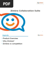 Zimbra 9 Datasheet | PDF | Cloud Computing | Mobile App