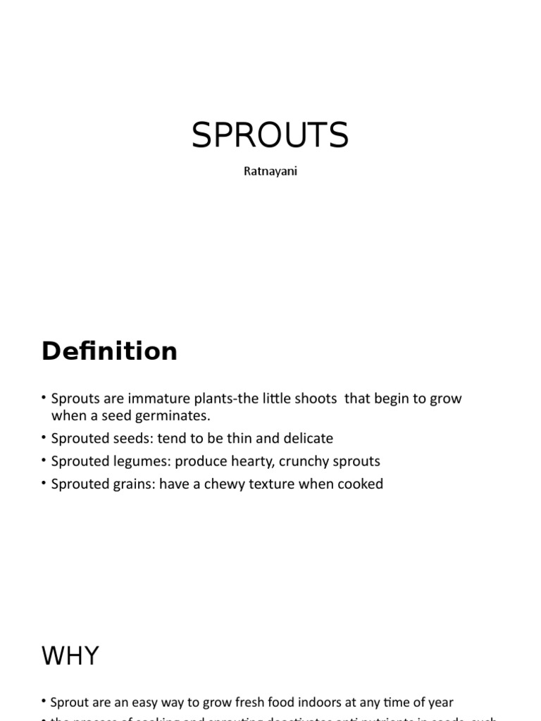 SPROUTS | PDF