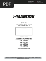 Manitou Fault Codes and Error List | PDF