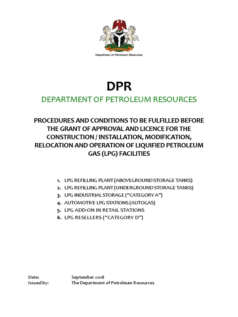 LPG Guidelines | PDF