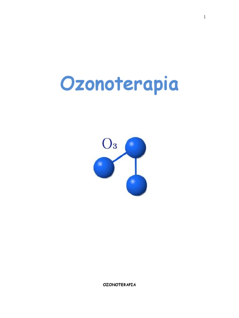 Beneficios y aplicaciones de ozonoterapia | PDF