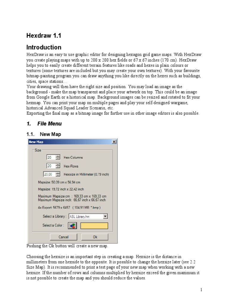Hexdraw Manual | PDF