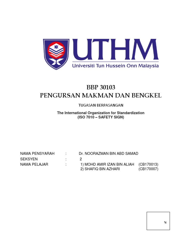 Full Report ISO 7010 | PDF