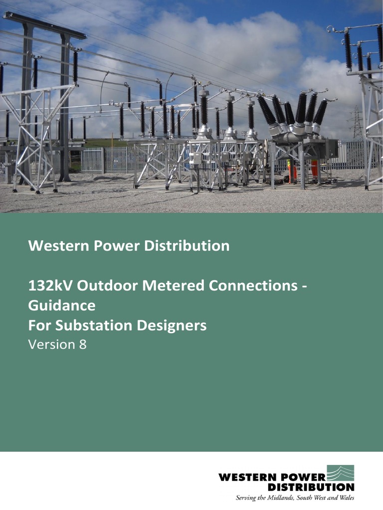 132kV Connection Guide Version 8 | PDF | Electrical Substation | Power ...