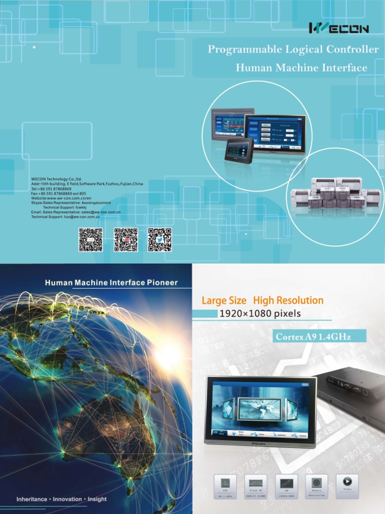 Wecon Catalog PDF | PDF | Usb | Computer Hardware