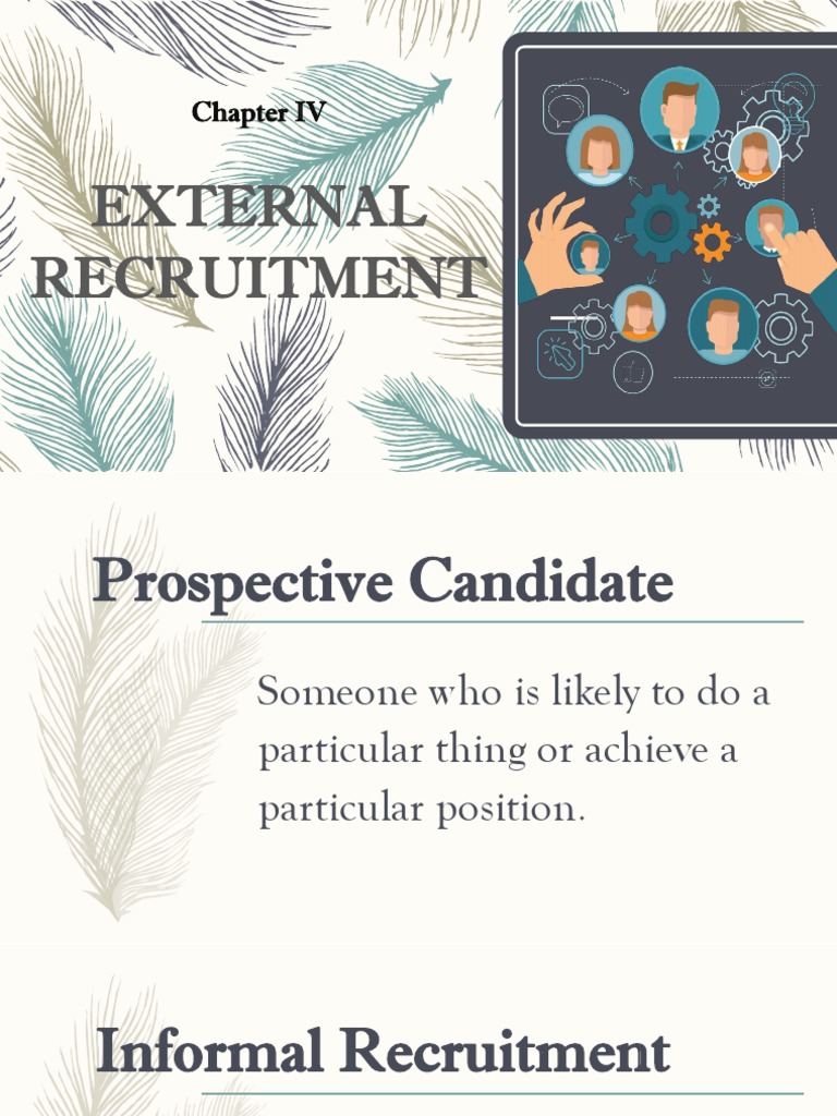 EXTERNAL RECRUITMENT Report | PDF | Recruitment | Human Resources