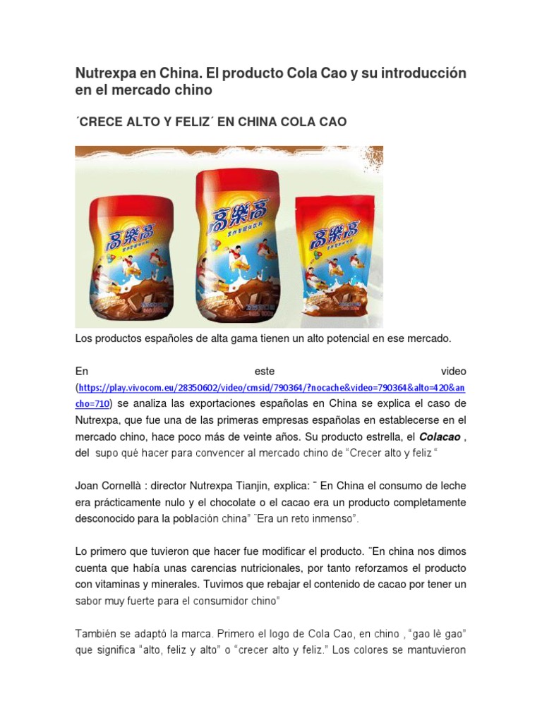 Nutrexpa en China | PDF | China | Política mundial