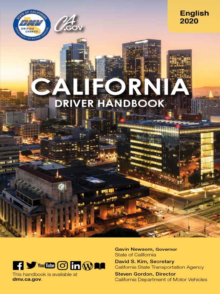 DMV Handbook PDF | PDF | Department Of Motor Vehicles | Identity Document