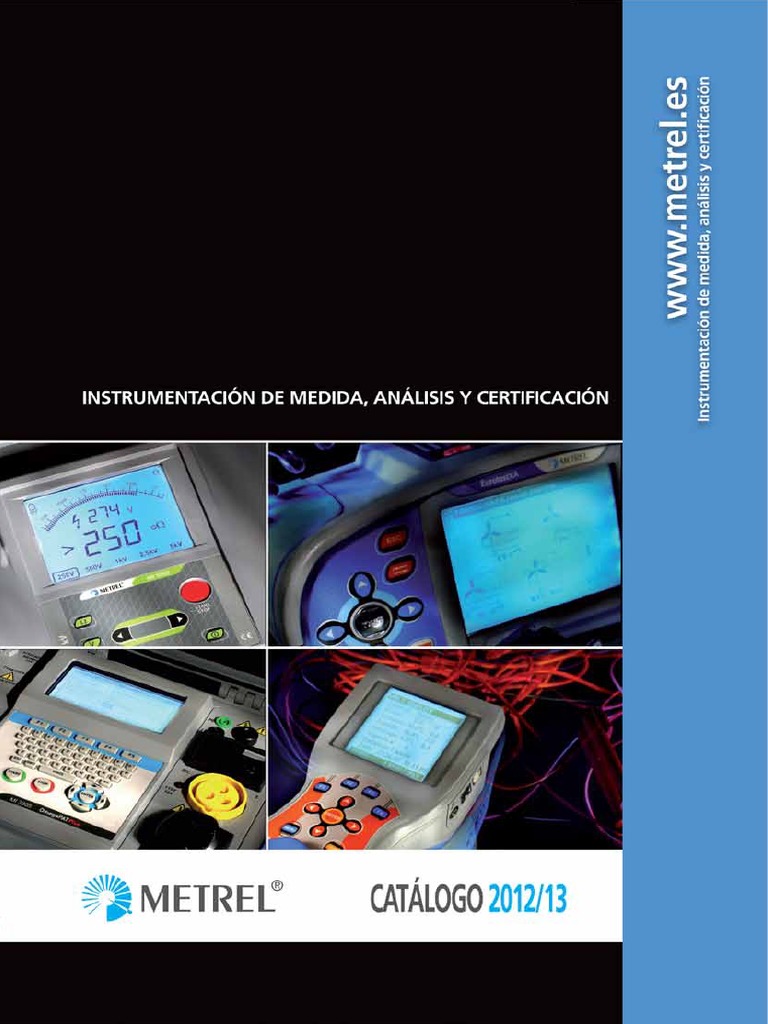 Metrel PDF | PDF | Corriente eléctrica | Calibración
