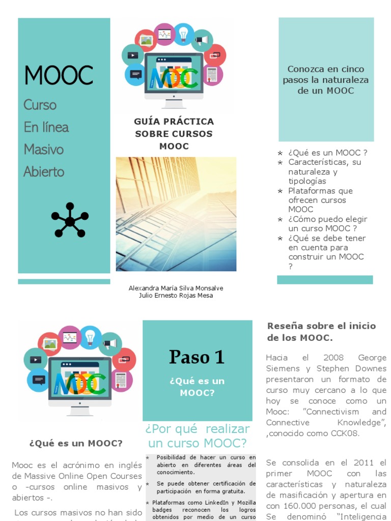 Guia Práctica de Cursos Mooc 2018 | PDF | Curso abierto masivo en linea | Aprendizaje