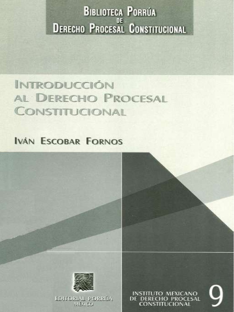 Ivan Escobar Fornos - Introduccion Al de PDF | PDF | Ley procesal ...